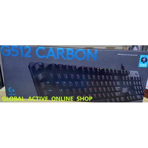 Jual Logitech G512 Carbon RGB - GX Blue Switch Mechanical Gaming ...