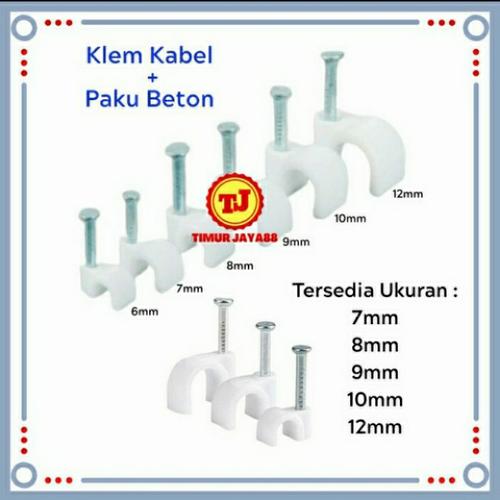 Jual Klem Kabel Listrik 7,8,9,10,12 - Klem kabel listrik putih - 10mm ...