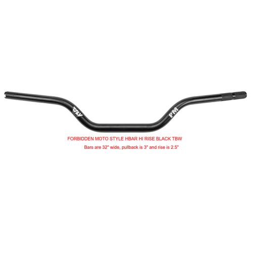 Jual FORBIDDEN MOTO STYLE HI RISE 3.5" BLACK TBW #825-05062 FM ...