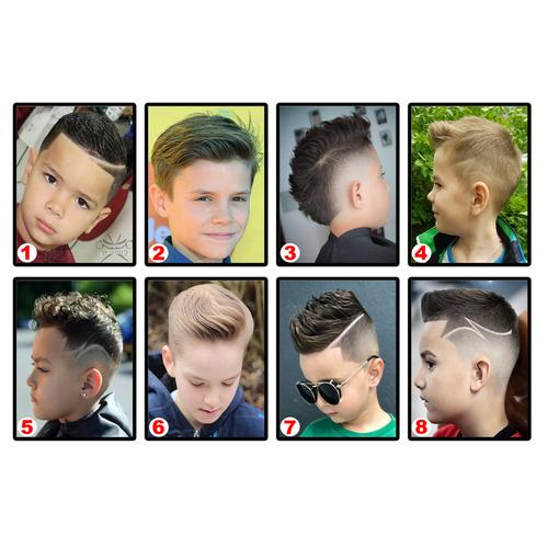 Jual POSTER TERBARU PANGKAS RAMBUT, BARBER SHOP DAN SALON MODEL PRIA ...