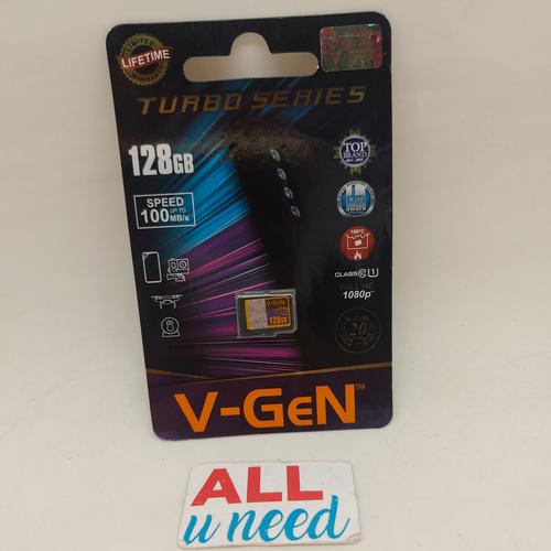 Jual V-gen 128 Gb Micro Sd Vgen 128 Gb Class 10 Turbo Memory Card ...