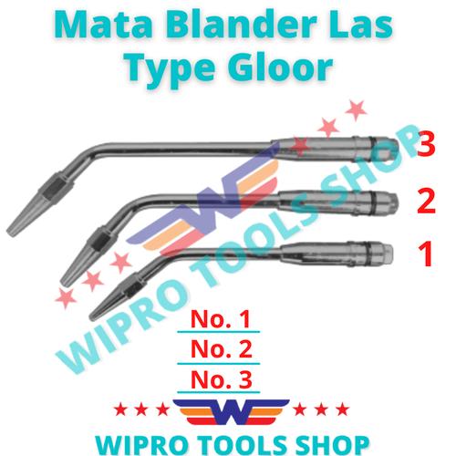 Jual Mata Blander Las Tipe Gloor No. 1, 2, 3 Wipro - No.1 - Kota ...