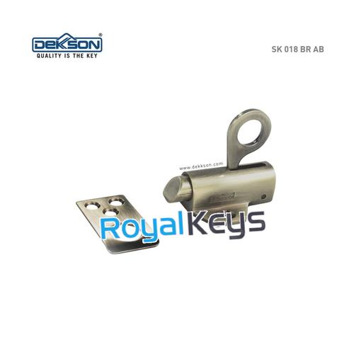 Jual Kunci Jendela Kayu Grendel Spring Knip Dekson Dekkson SK 018 BR AB ...