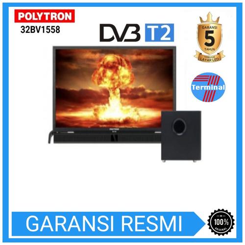 Jual POLYTRON Cinemax Soundbar DIGITAL LED TV 32" PLD 32BV1558 - PLASTIK BENING - Jakarta Barat ...