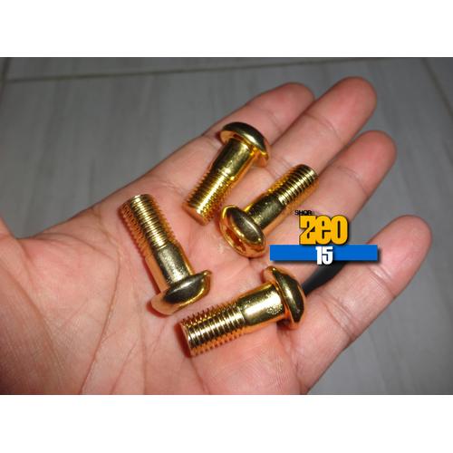 Jual baut kaliper cakram baut cakram baut pala babi baut bintang m10 gold - Jakarta Barat ...