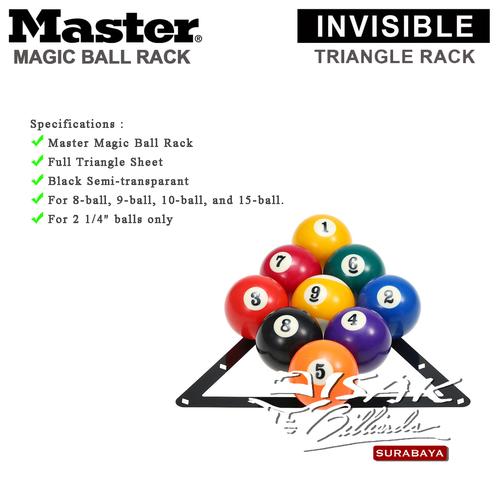 Jual Magic Ball Rack - Triangle Rak Bola Plastik Segitiga Billiard ...