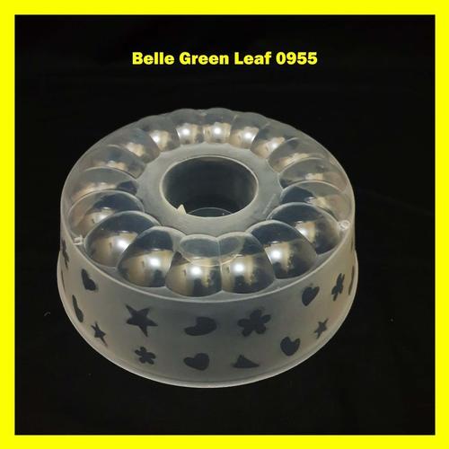 Jual GREEN LEAF 0955 - Cetakan Agar Agar Plastik Loyang Puding Agar ...