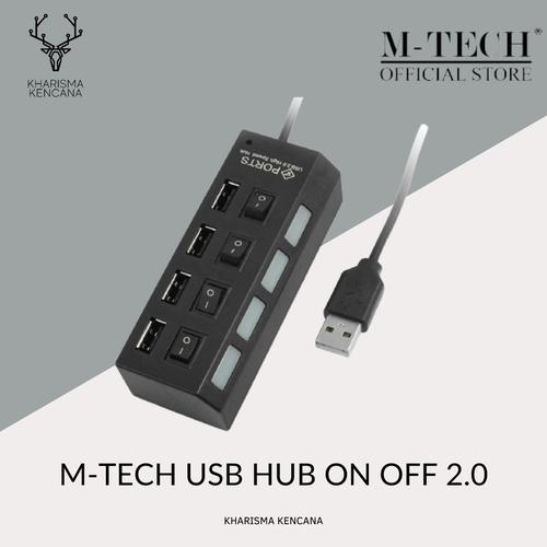 Jual M-TECH USB HUB ON OFF 2.0 - Kota Malang - kharismakencana | Tokopedia