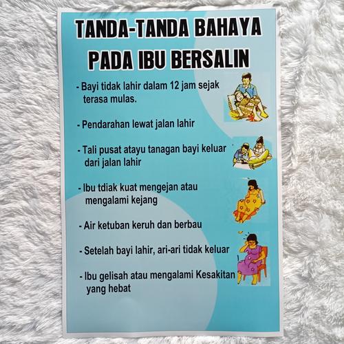 Jual POSTER KESEHATAN POSTER BIDAN DOKTER POSTER BERSALIN POSTER IBU ...