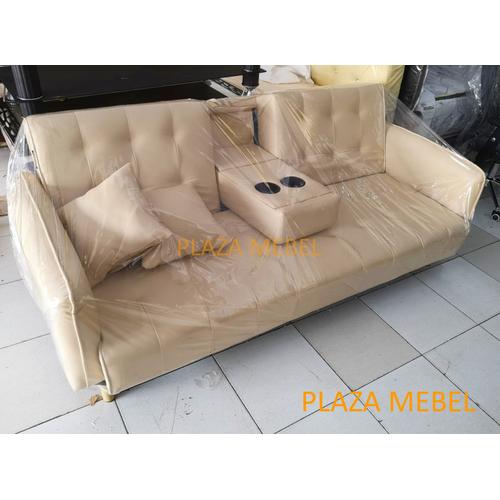 Jual Sofa Tunggal 3 Seater Santai / Sofa Bed Hinata / Sofa Nonton ...