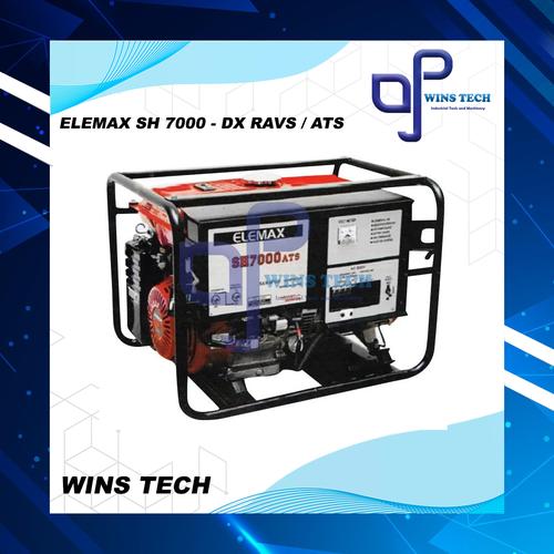 Promo GENERATOR HONDA ELEMAX SH 7000 - DX RAVS / ATS (6,1 KVA) ORIGINAL ...