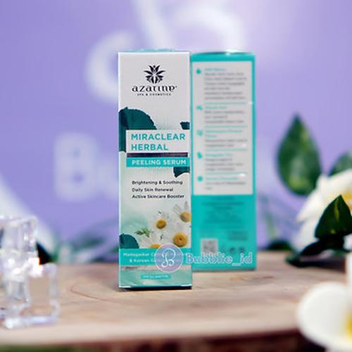 Jual Azarine Miraclear Herbal Peeling Serum 20ml Mengangkat Sel Kulit ...