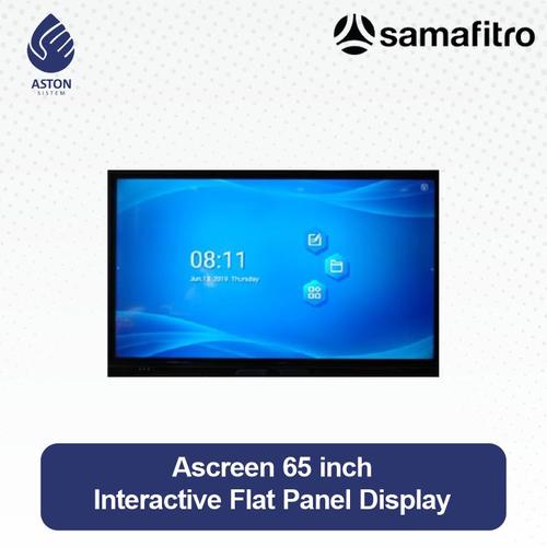 Jual Smart LCD Ascreen Interactive Flat Panel 4K UHD HDMI USB Android ...