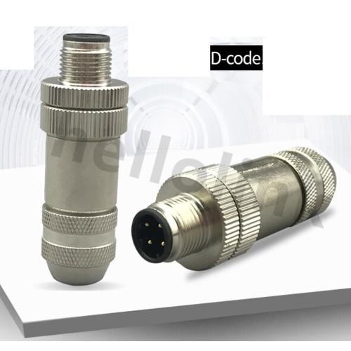 Jual M12 Four-plug Ethernet Profinet connector Male - Jakarta Barat ...