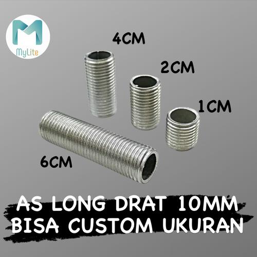 Jual As Long Drat Pipa 1cm 2cm 4cm 6cm Lampu Hias / Fitting Jerman - 1 ...