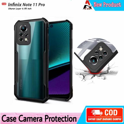 Jual Case INFINIX NOTE 11 PRO / 11S Shockprof Transparan Camera ...