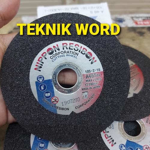 Jual MATA GERINDA NIPPON RESIBON 4 INCH BATU POTONG NIPPON RESIBON 4 ...