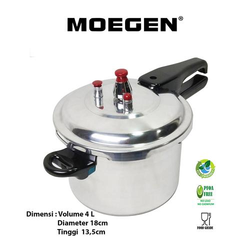 Jual MOEGEN PANCI PRESTO 4 LITER PELUNAK DAGING PRESTO ORIGINAL ...