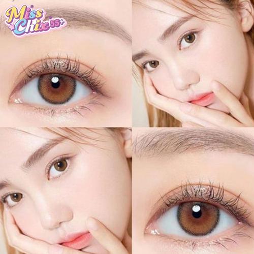 Jual Softlens Minus Mini Ella Hazel Lensa Kontak Warna Mata Natural ...