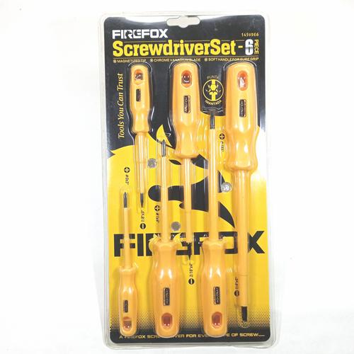 Jual FIREFOX obeng listrik set 6 pcs 145VDE / Screwdriver set - Kota ...