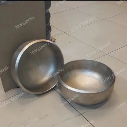 Jual dop pipa stainless 11/2" inch dn40 sch40 ss304 dop pipa las ...