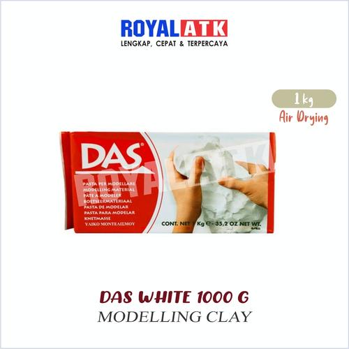 Jual Das clay 1 kg putih kerajinan tanah liat - Cokelat - Kota Malang ...