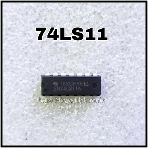 Jual ic TTL 7411 74LS11 dip 14p / SN74LS11N / HD74LS11P - Kota Bandung ...