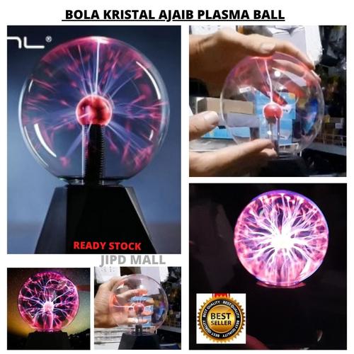 Jual Mainan Lampu Listrik Plasma Bola Kristal Ajaib Electric Ball ...