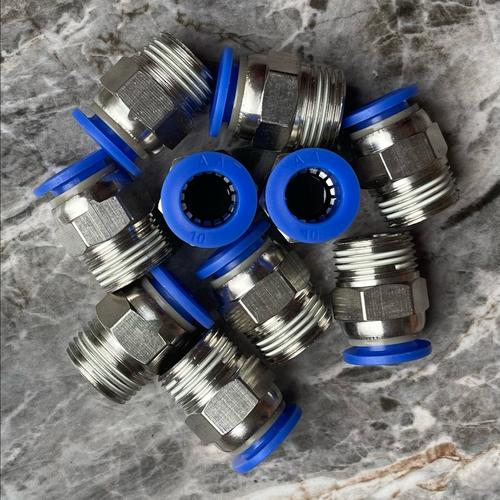 Jual Neple FITTING PNEUMATIC LURUS MALE SELANG 10MM DRAT 3/8" PC 10-03 ...