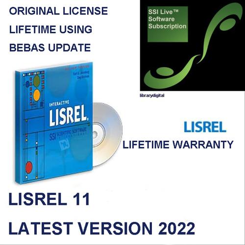Jual LISREL 11 LIFETIME LICENSE ORIGINAL BEBAS UPDATE - NEW FOR 2022 ...