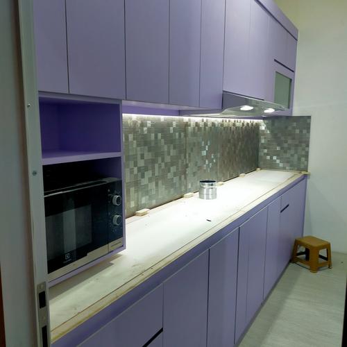 Jual kitchen set custom full PVC hpl top table granit - Ungu - Kota ...