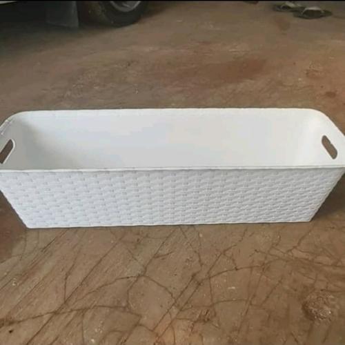 Jual POT BUNGA PLASTIK WARNA PUTIH,PANJANG 60 CM. - Kab. Bogor - Yuli ...