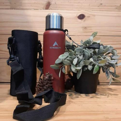 Promo Botol Minum Eiger Original Therno 600Ml - Maroon - Kab ...
