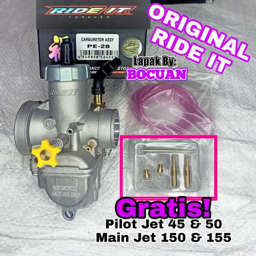 Jual Karbu PE28 Ride It Carbu PE 28 Karburator. - SILVER pe28 - Jakarta ...