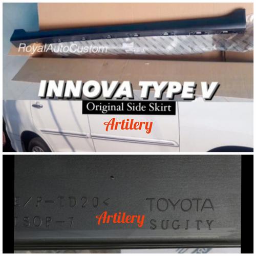 Jual Side Skirt Innova Tipe V Original - Jakarta Utara - Artilery ...