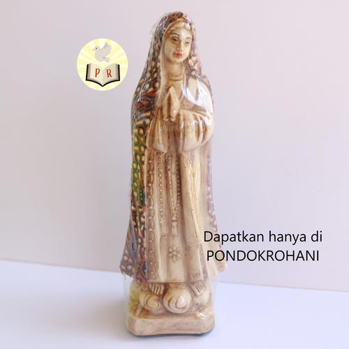 Jual PATUNG BUNDA MARIA KAIN BATIK NUSANTARA TINGGI 15 CM - KATOLIK ...