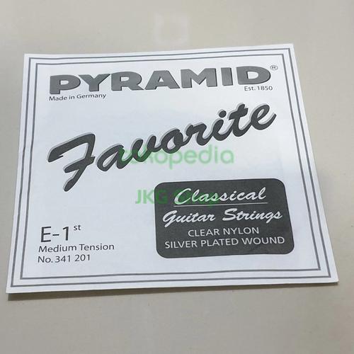 Jual Senar gitar klasik nylon Pyramid Original Germany no. 1 / E ecer ...