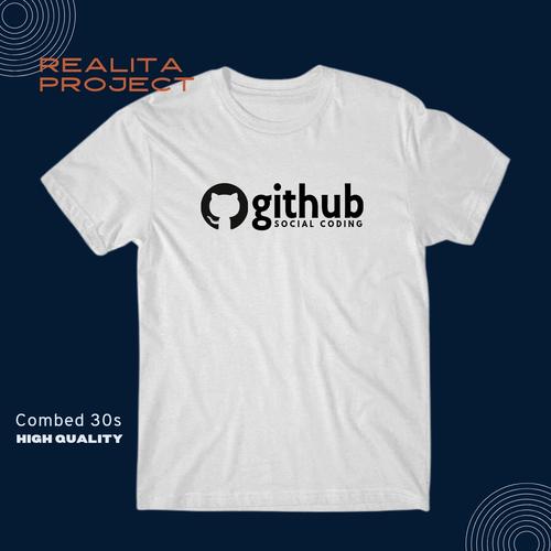 Jual Kaos Combed 30S Kaos Programmer Github Social Coding Buku Coding - abu misty, S - Kab ...
