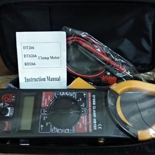 Jual Tang Ampere Digital DT 266 - Clamp Meter DT 266 - Amper - Multimeter - Jakarta Selatan ...