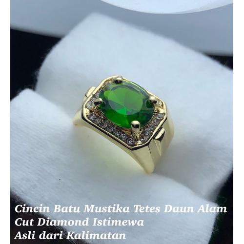 Jual Cincin Batu Mustika Tetes Daun Asli dan Langka dari Kalimantan 09 ...