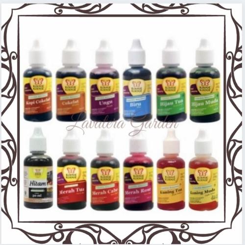 Jual Koepoe Koepoe Pewarna Makanan Lengkap Semua Warna - Food Coloring ...