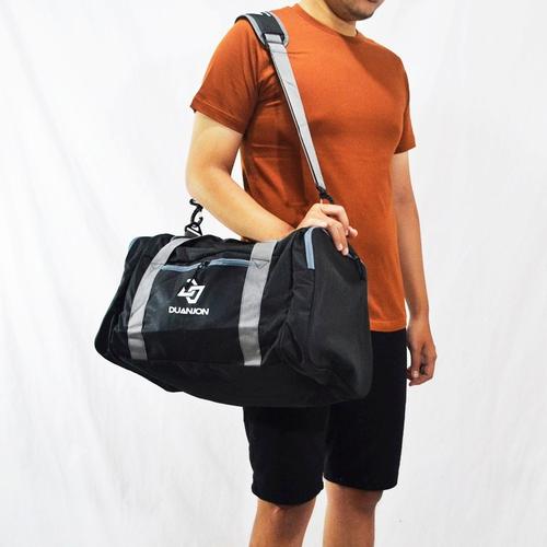 Jual Tas Travel bag pria gym duanjon tas gym hitam - Kota Malang - LA ...