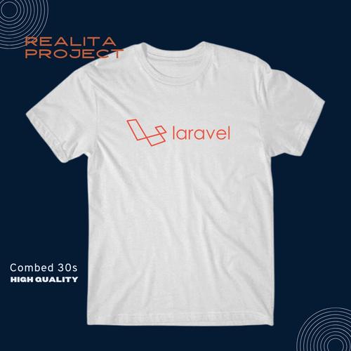 Jual Kaos Combed 30s Kaos Programmer Laravel Buku Coding Hitam Xl Kab Bogor Realita