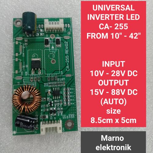 Jual UNIVERSAL INVERTER BACKLIGHT TV LED CA-255 CA 255 CA255 24 32 42 ...