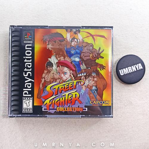 Jual Kaset Original PS1 Street Fighter Collection Playstation PS 1 CD ...