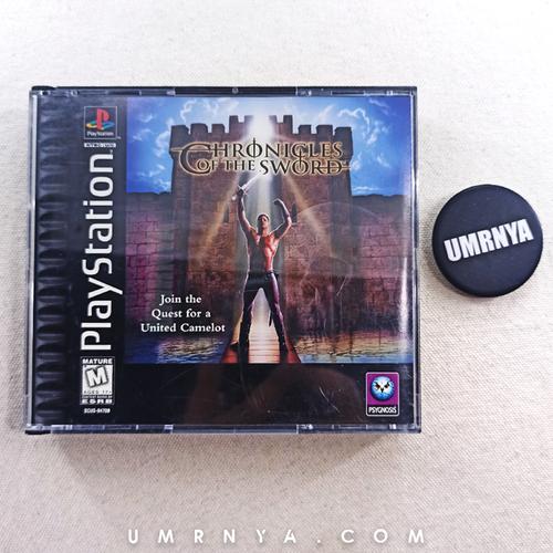 Jual Kaset Original PS1 Chronicles Of The Sword Playstation PS 1 CD ...