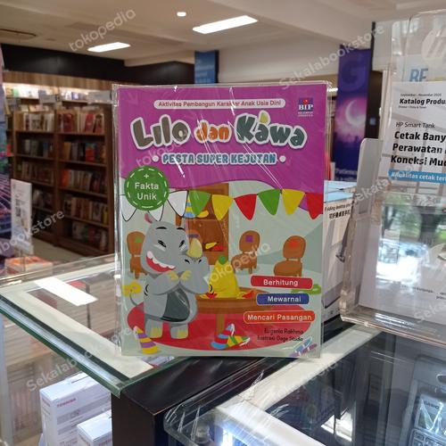 Jual Buku Aktifitas Anak Lilo dan Pesta Super Kejutan Original Gramed ...