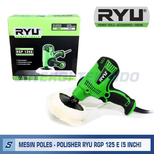 Jual Mesin Poles Kendaraan Mobil Motor Dll - RYU Polisher RGP 125E [5 ...