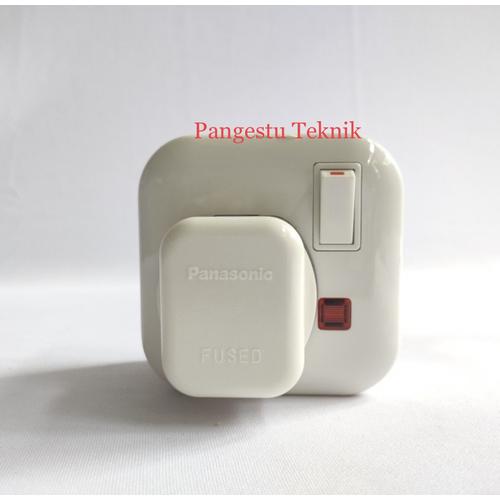 Jual Stop Kontak AC set WBJ1214W panasonic + Steker Ac WEJ9111W Timbul ...