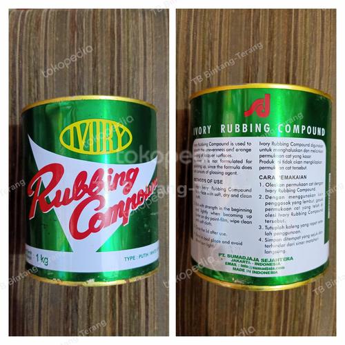 Jual KOMPON KUMPON COMPOUND RUBBING PUTIH IVORY KALENG 1 KG - Kota ...
